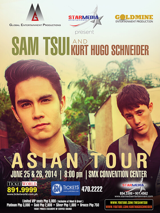 Sam Tsui And Kurt Hugo Schneider Sam Tsui And Kurt Hugo Schneider